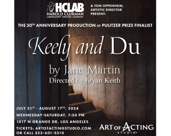 30th Anniversary Production of KEELY AND DU at The Harold Clurman Lab ...