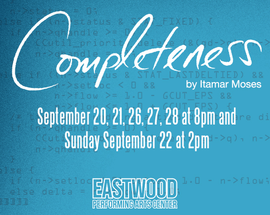 Dennis Mashevsky Presents Witty Rom-Com, COMPLETENESS by Itamar Moses ...